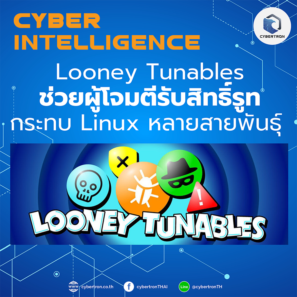 ช่องโหว่ ‘Looney Tunables’ ช่วยผู้โจมตีรับสิทธิ์รูท - Cybertron