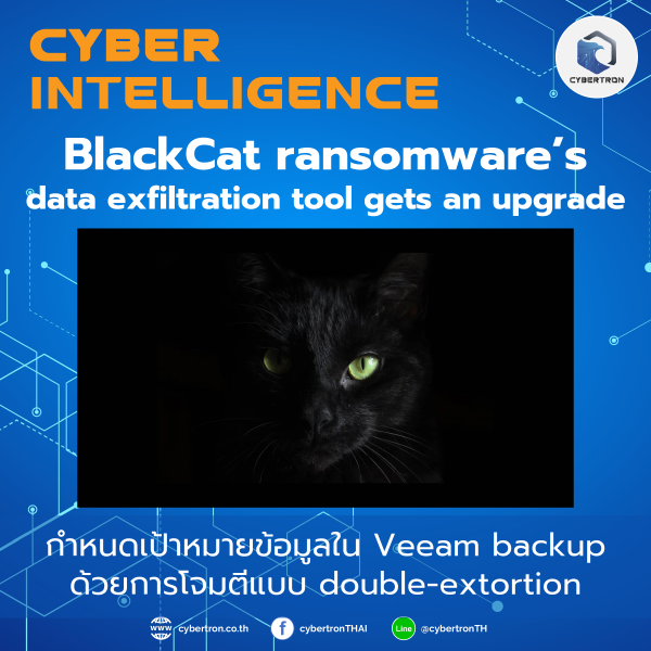 BlackCat ransomware’s data exfiltration tool gets an upgrade - Cybertron